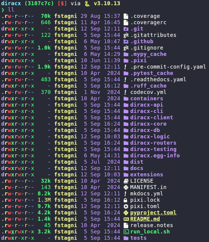 DIRAC+X status - Slidev